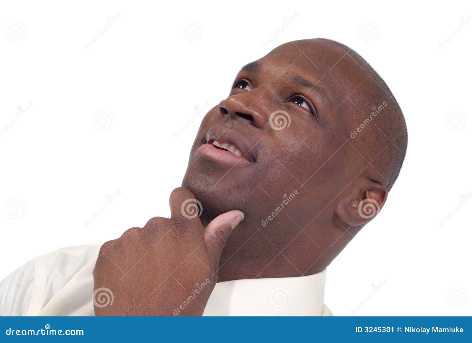 Contemplation stock image. Image of happiness, handsome - 3245301