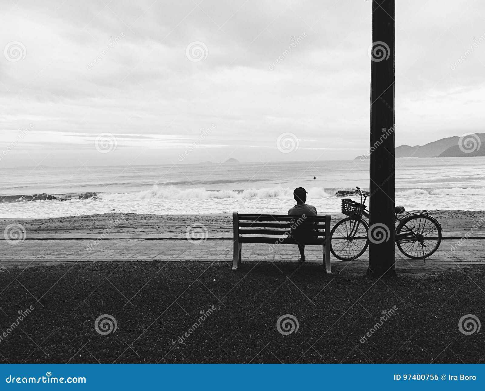 Contemplation stock photo. Image of vietnam, contemplation - 97400756