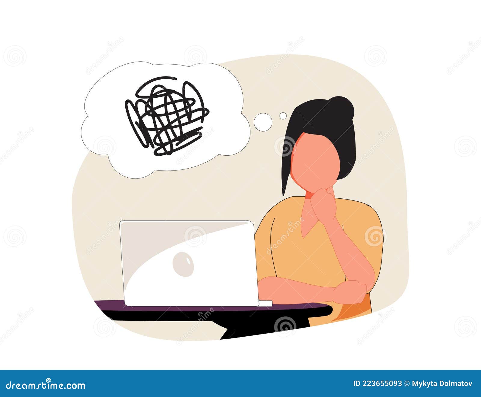 Contemplations, Figuring Out, Untangling, And Problem-solving. Cute ... Contemplations, Figuring Out, Untangling, And Problem-solving. Cute ...