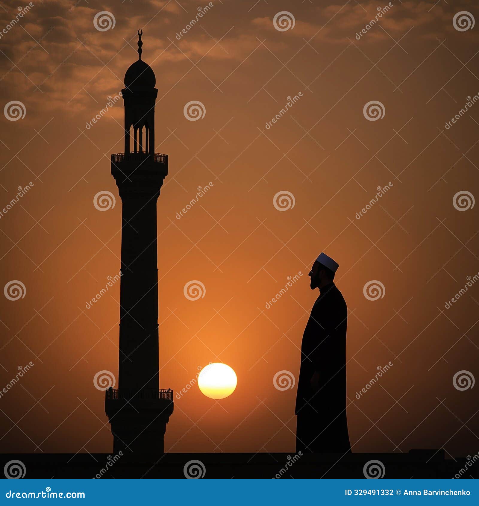 Square Praying Muslim Icon Vector Collage | CartoonDealer.com #179684784