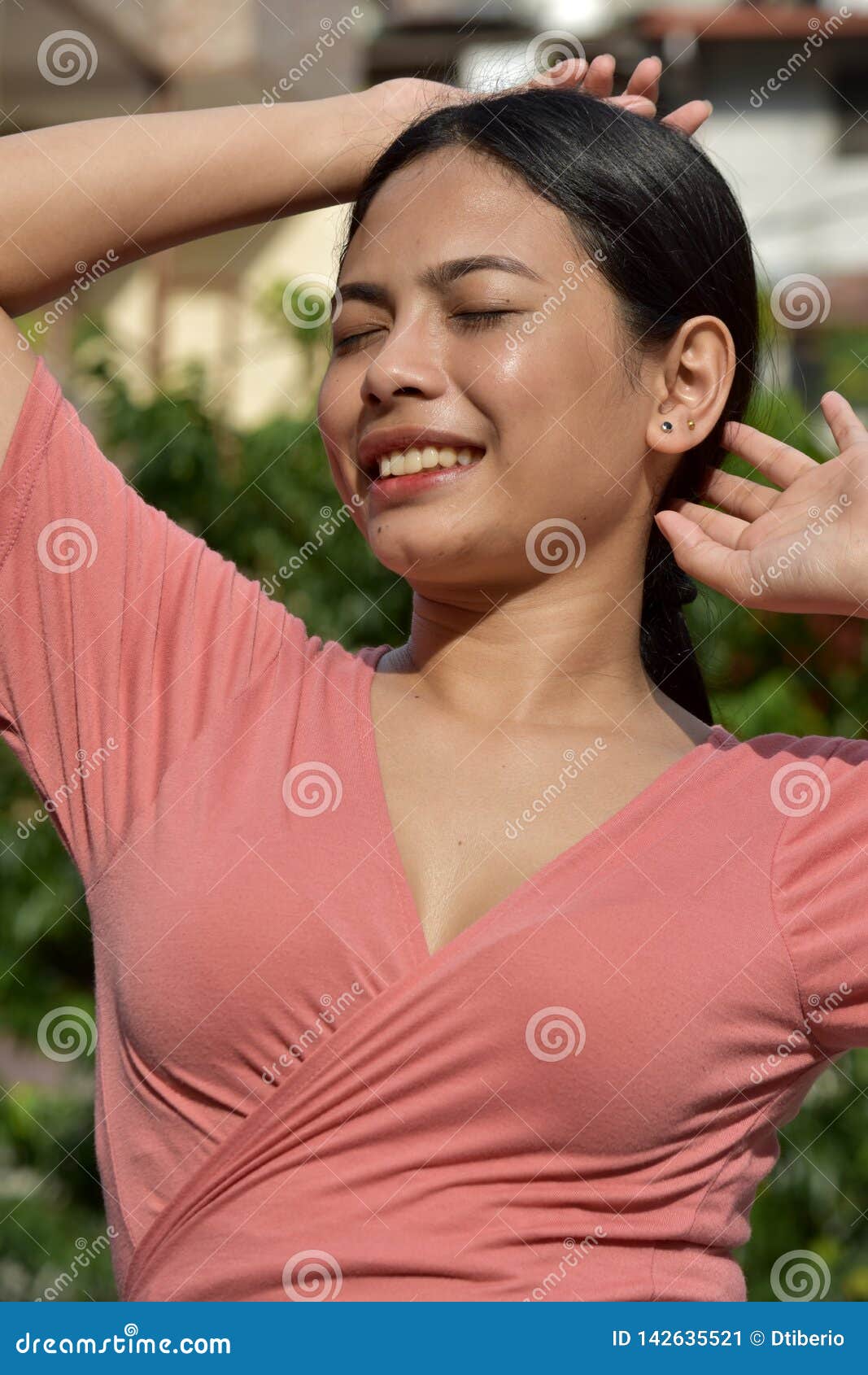 A Contemplative Pretty Person Stock Image - Image of looks, beauty ...