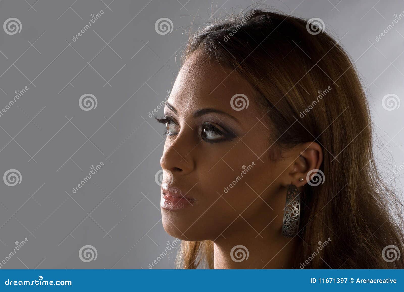 Contemplative Woman stock image. Image of face, deciding - 11671397