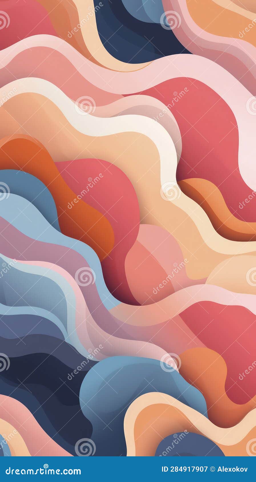 Contemporary Abstract Design with Irregular Shapes and Bold Subtle ...