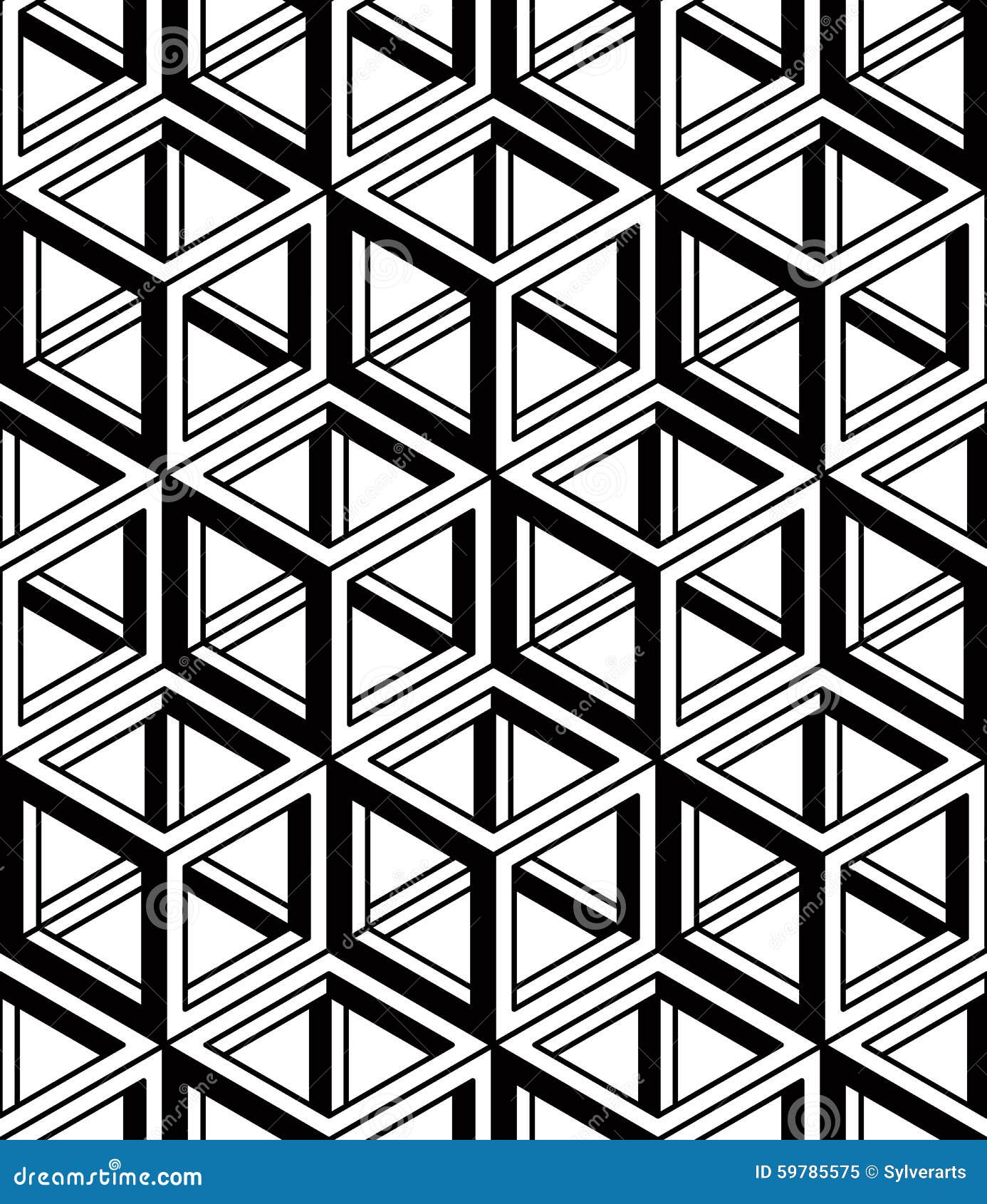 Contemporary Abstract Vector Endless Background, 3d Stock Vector ...