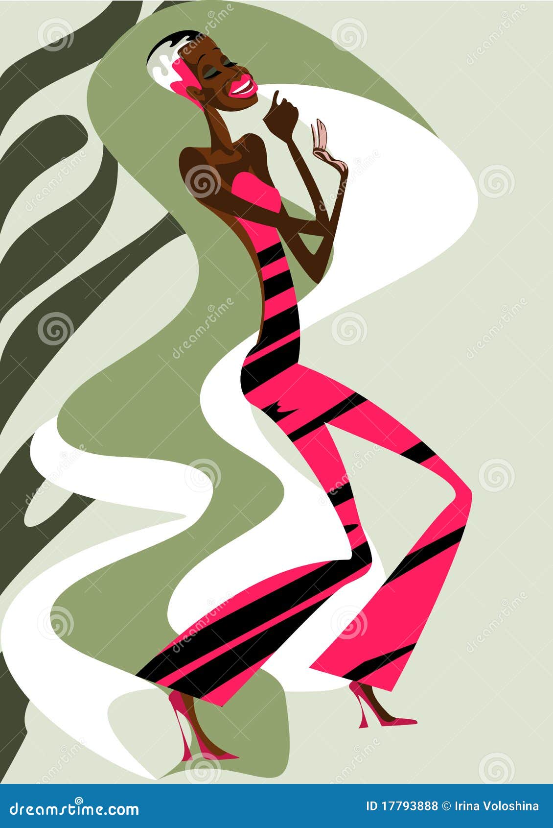 African Singer Stock Illustrations – 942 African Singer Stock ...