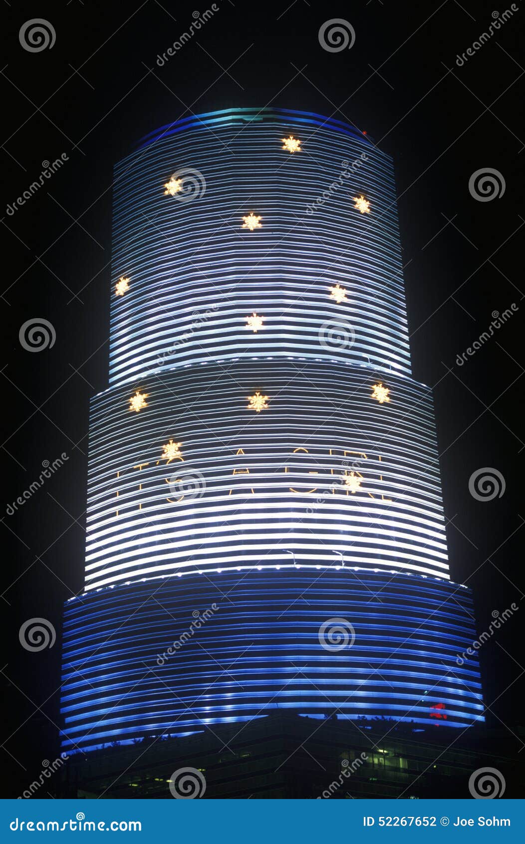 Contemporary Architecture of the Centrust Office Building, Miami ...