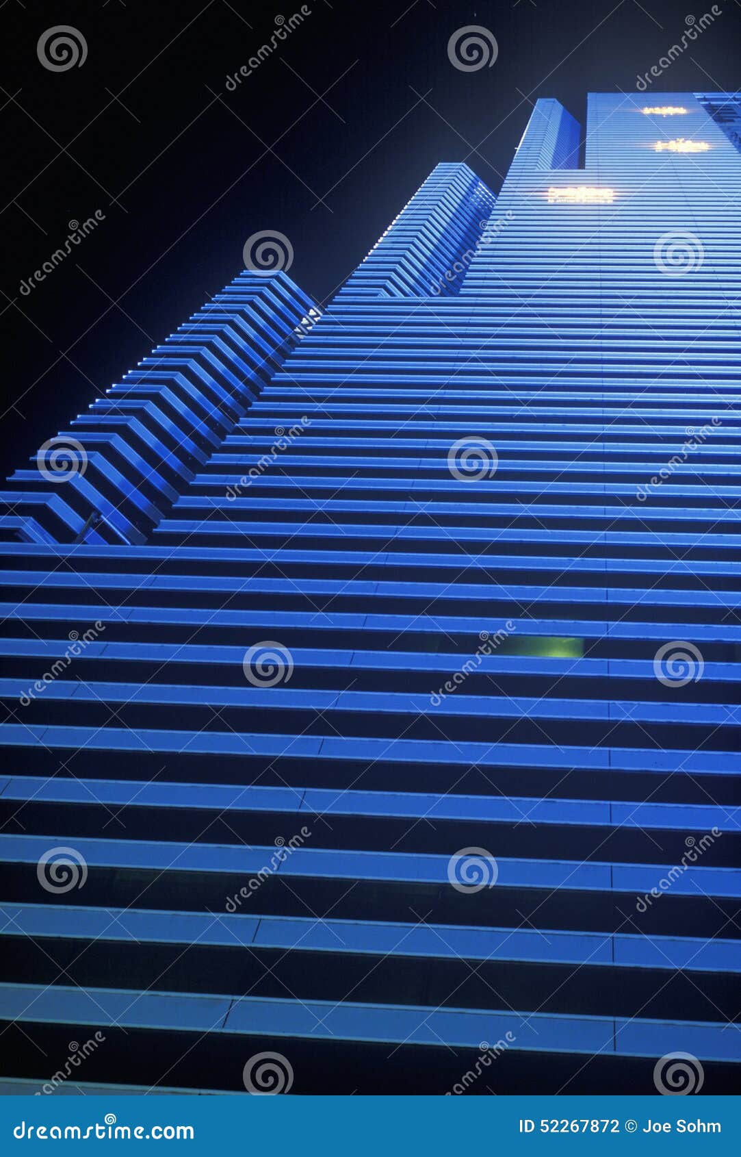 Contemporary Architecture of the Centrust Office Building, Miami ...