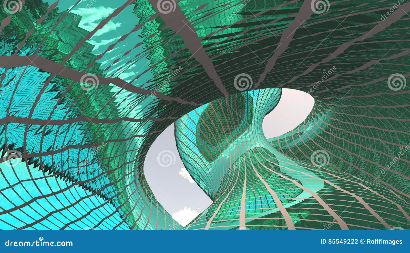 Contemporary Architecture stock illustration. Illustration of building ...