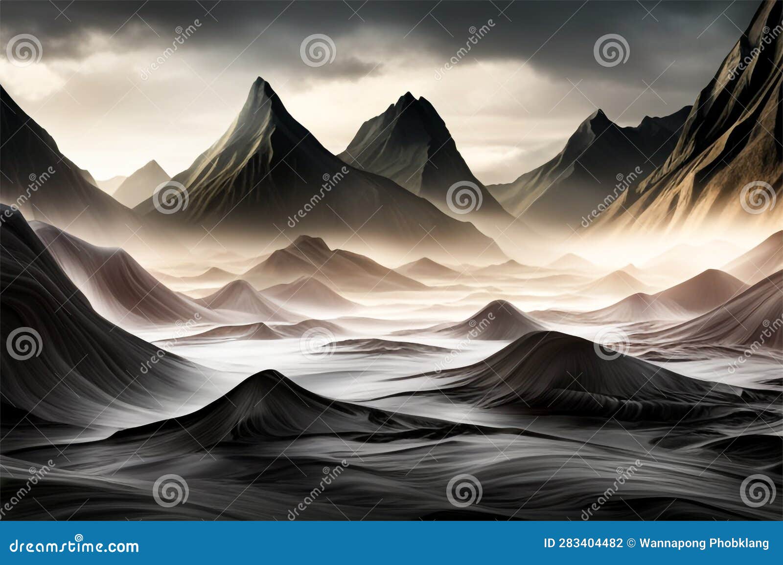 Abstract Dark Background with Mysterious Patterns a Captivating Digital ...