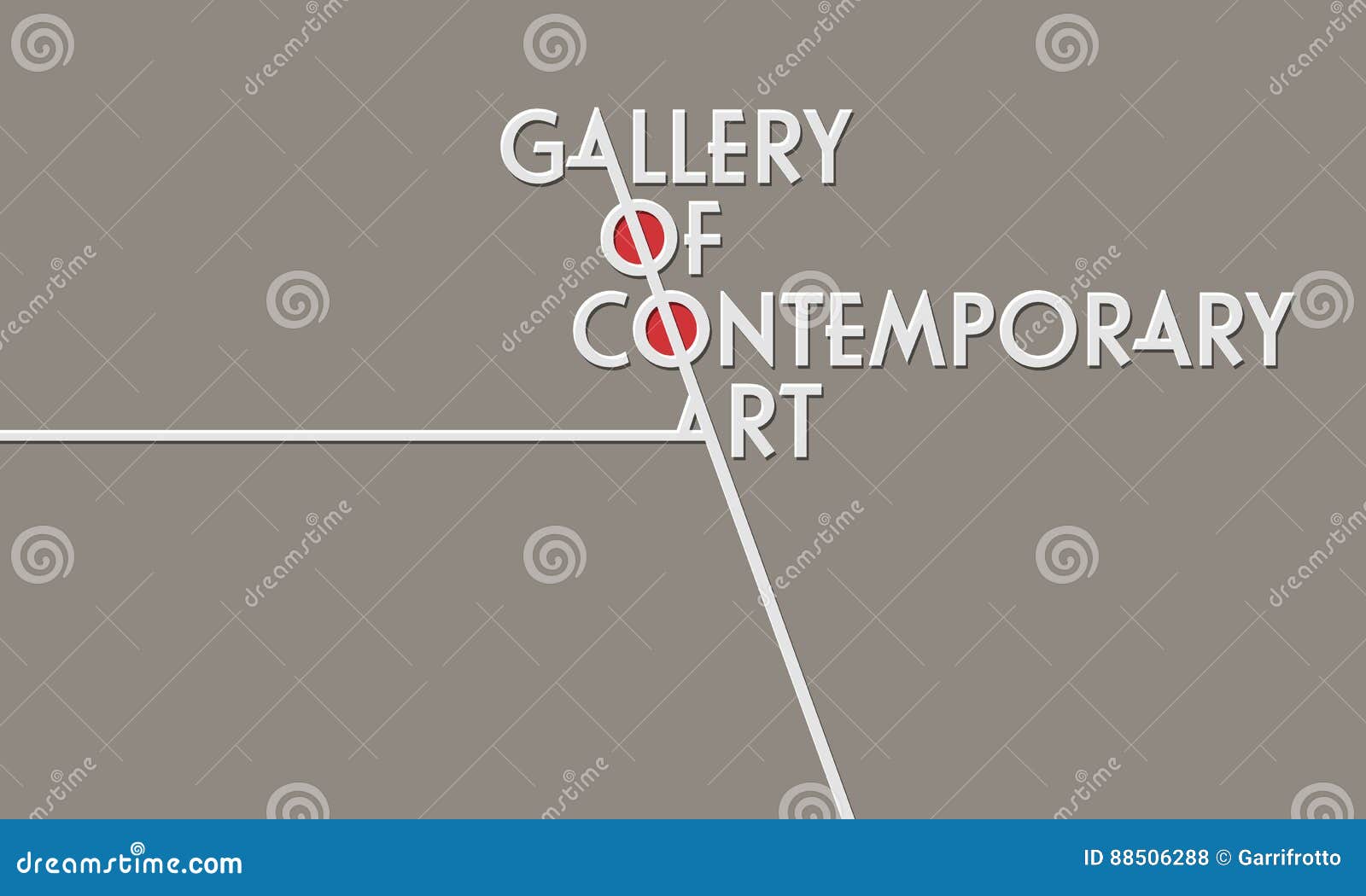 Contemporary art stock vector. Illustration of exhibition - 88506288
