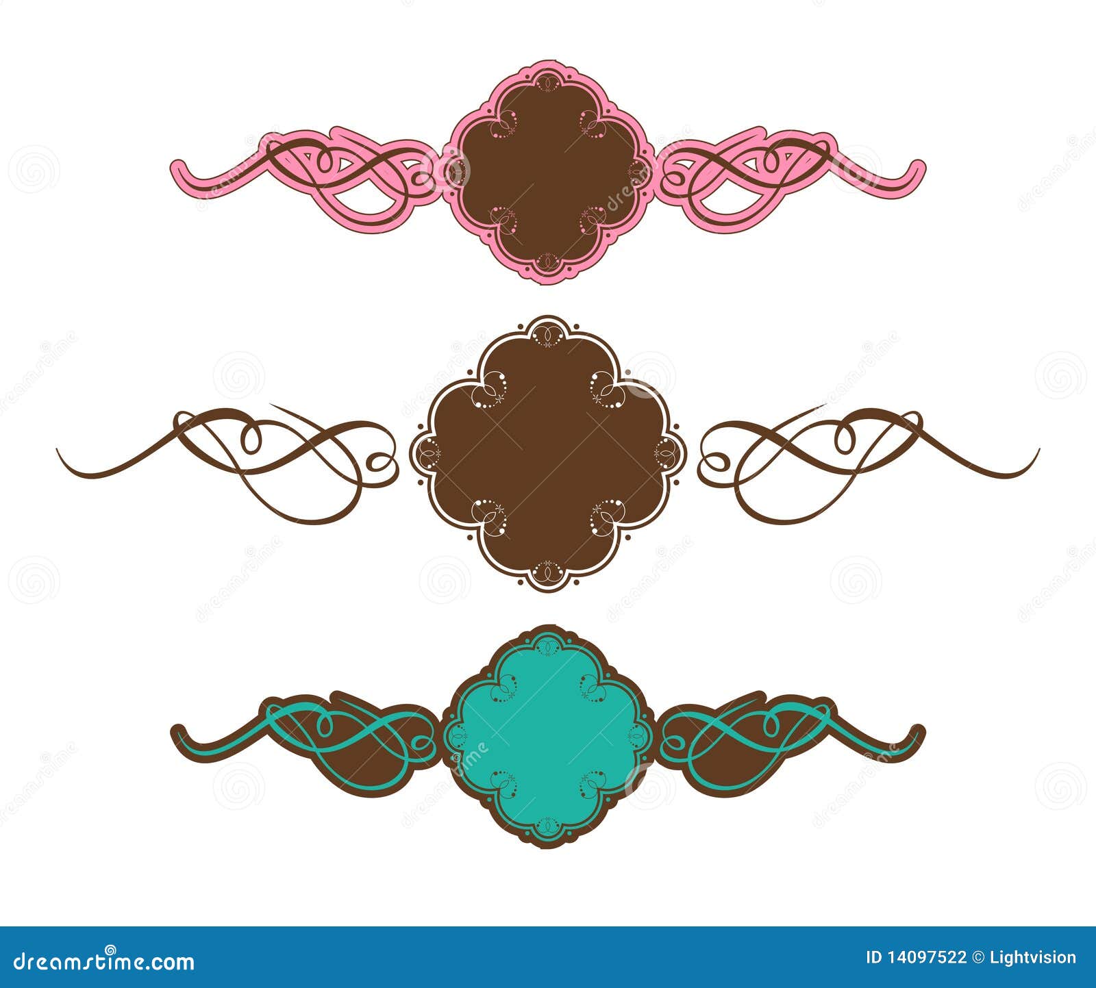 Contemporary artsy scrolls stock vector. Illustration of creative ...