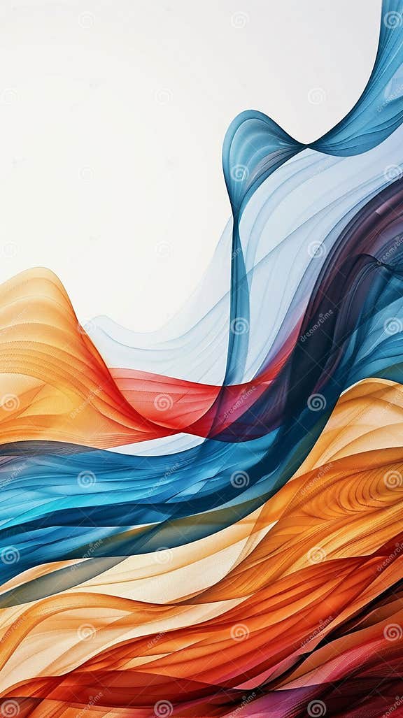 Contemporary Background with Generous Blank Area for Text. Stock ...