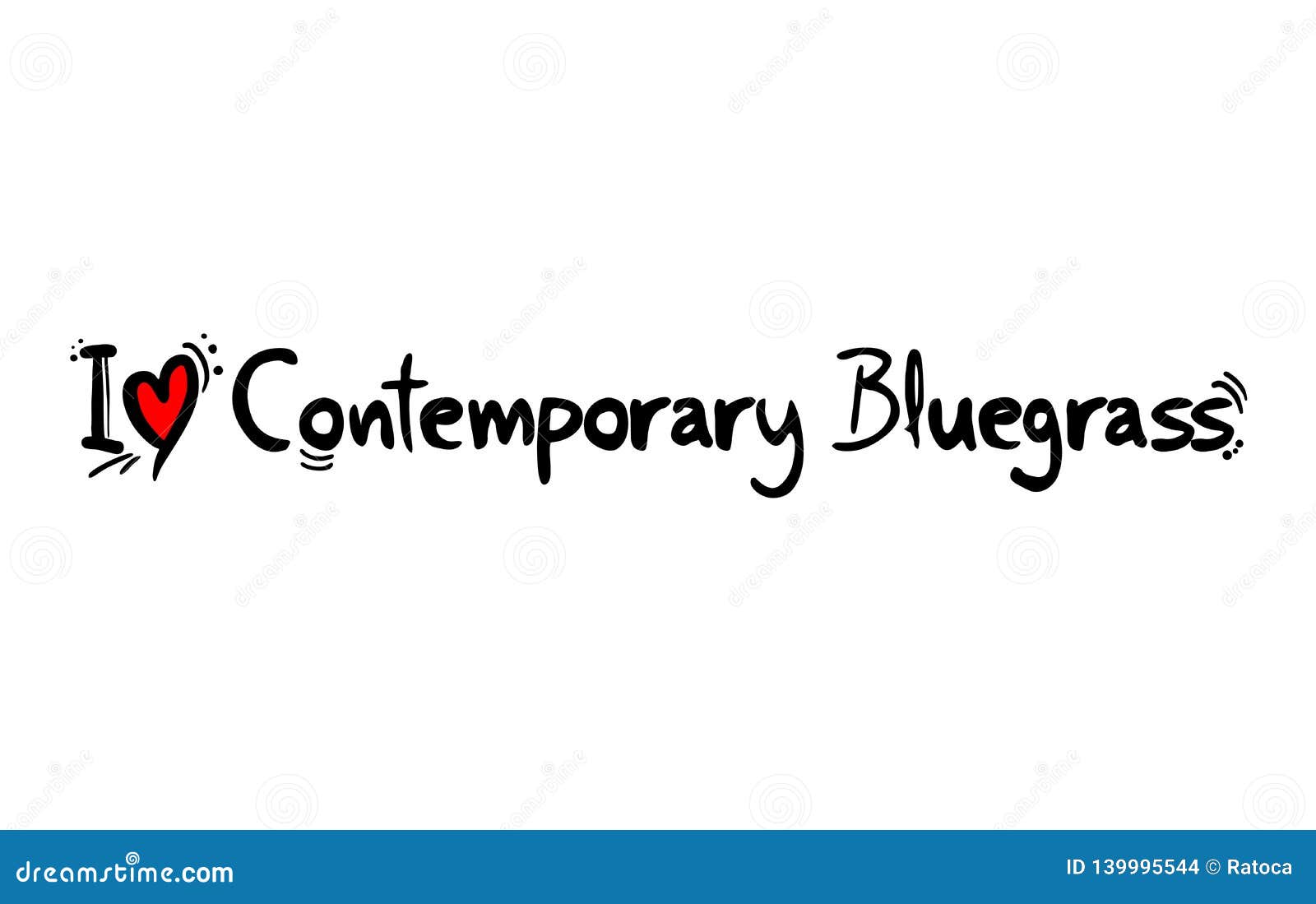 Contemporary Bluegrass Music Love Stock Vector - Illustration of sign ...