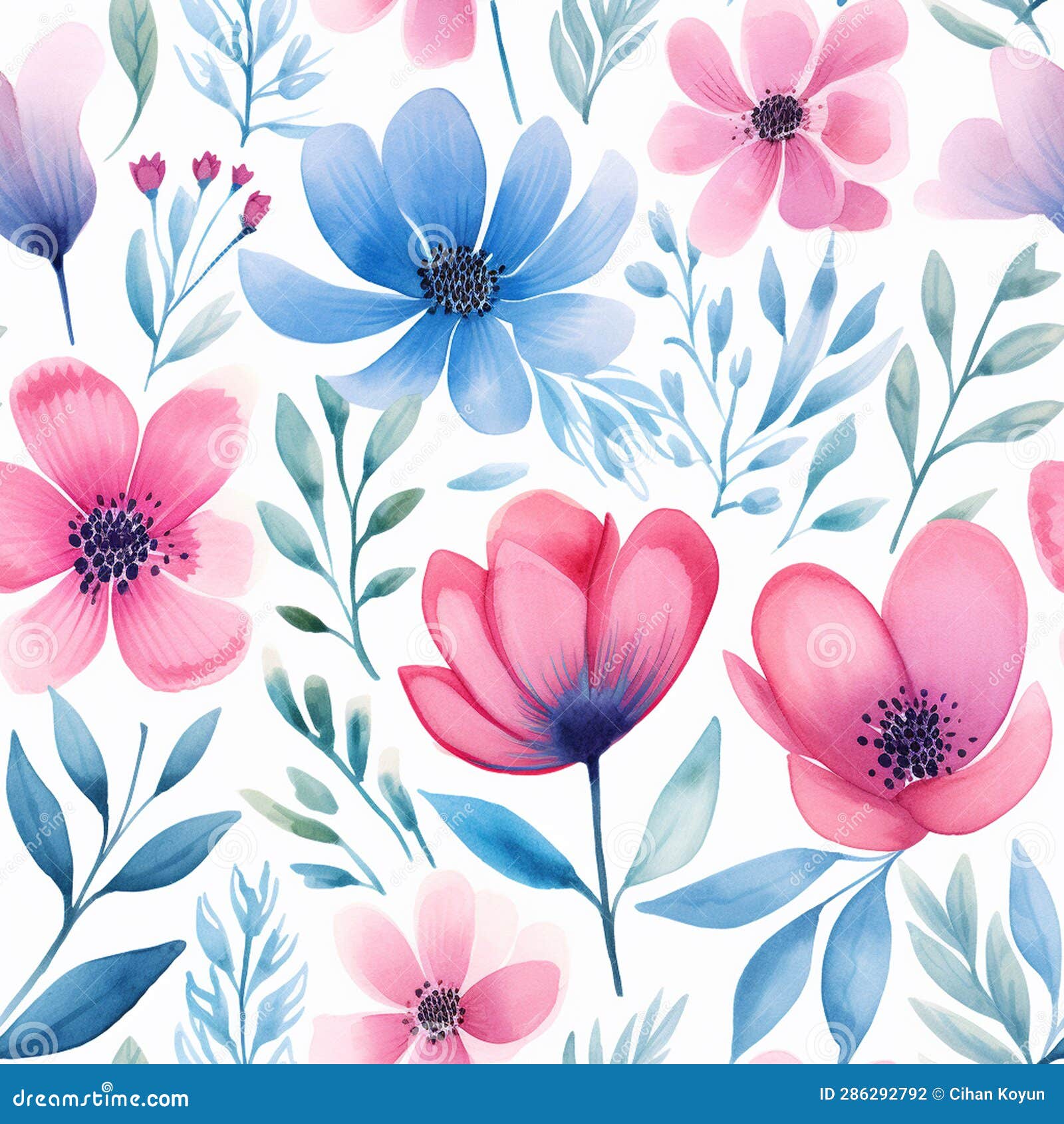 Contemporary Botanical Illustration for Prints Stock Illustration ...