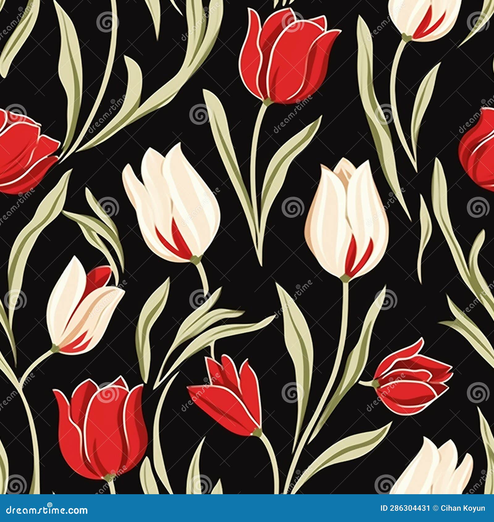 Contemporary Botanical Illustration for Prints Stock Illustration ...