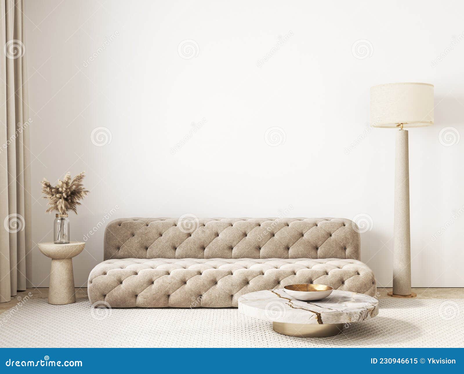 White And Beige Colors Islamic Background, Arabic Pattern Vector ...