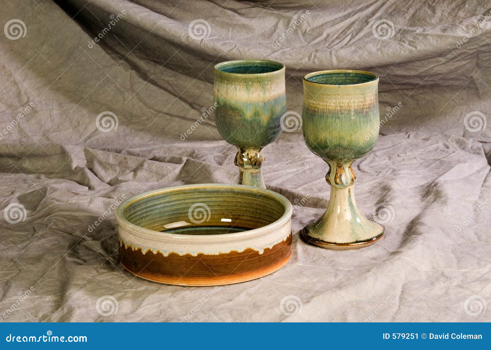 Contemporary Communion Set stock image. Image of religion - 579251