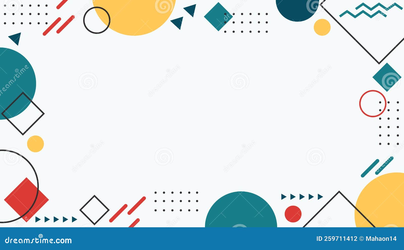 Background Template Memphis Style Stock Vector - Illustration of ...