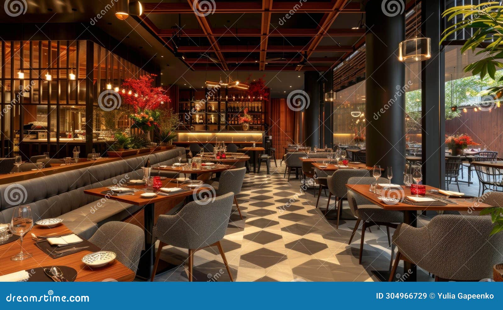 Contemporary Design Sets the Stage for Culinary Delights, Creating an ...