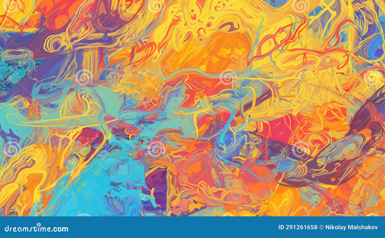 Contemporary Expression: Abstract Oil Painting Background Stock Photo ...