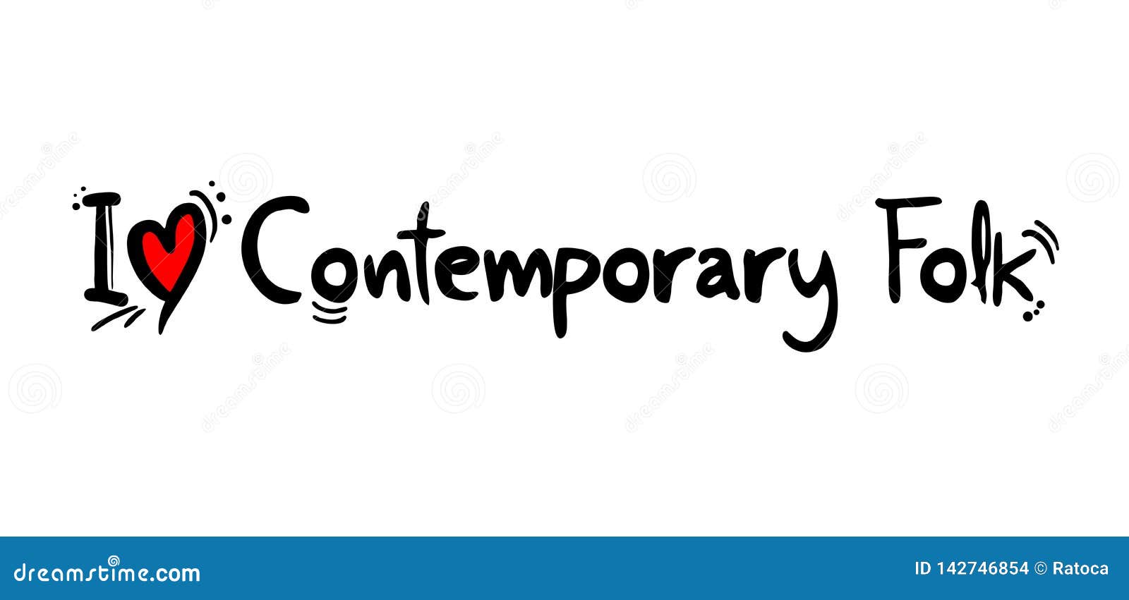 Contemporary Folk Music Love Stock Vector - Illustration of romantic ...