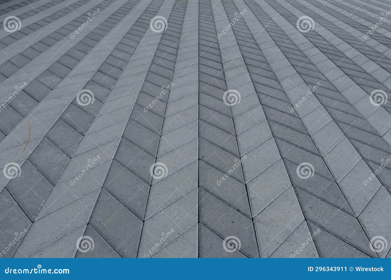 Contemporary Gray Brick Walkway with Black Lines Stock Illustration ...