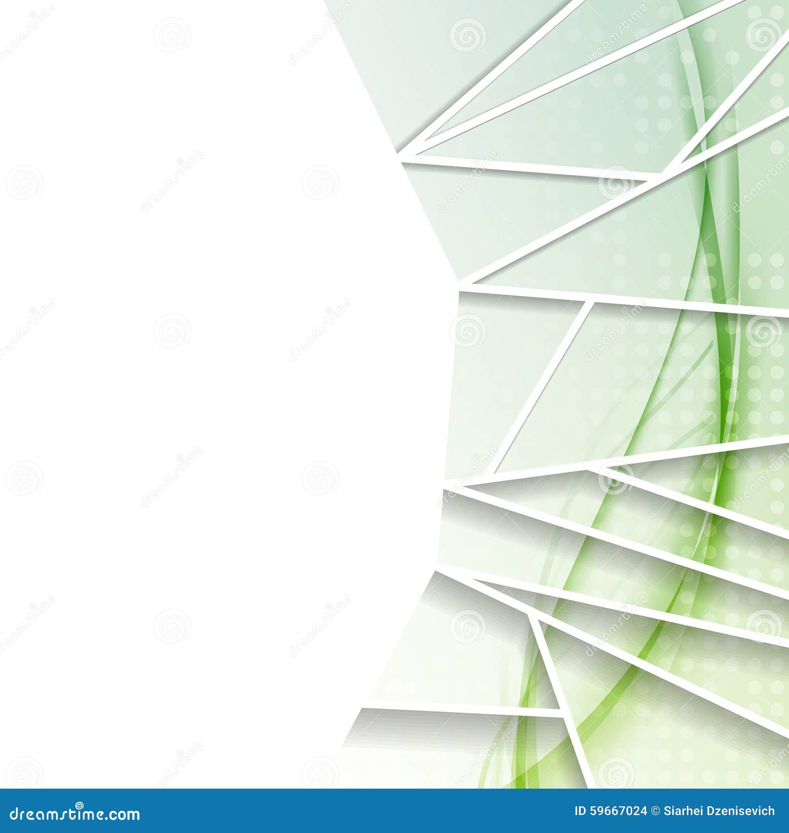 Contemporary Green Modern Folder Design Template Stock Vector ...