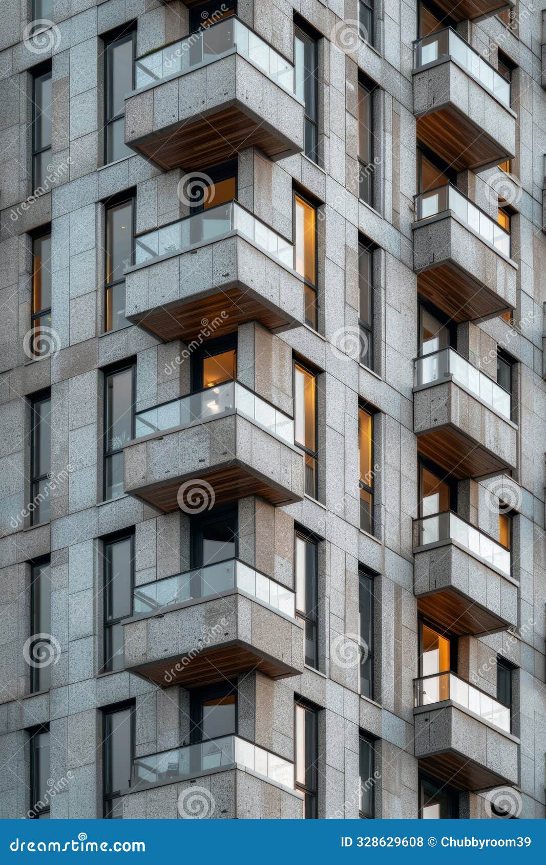 A Contemporary High-rise Building Showcasing Modern Design and Urban ...