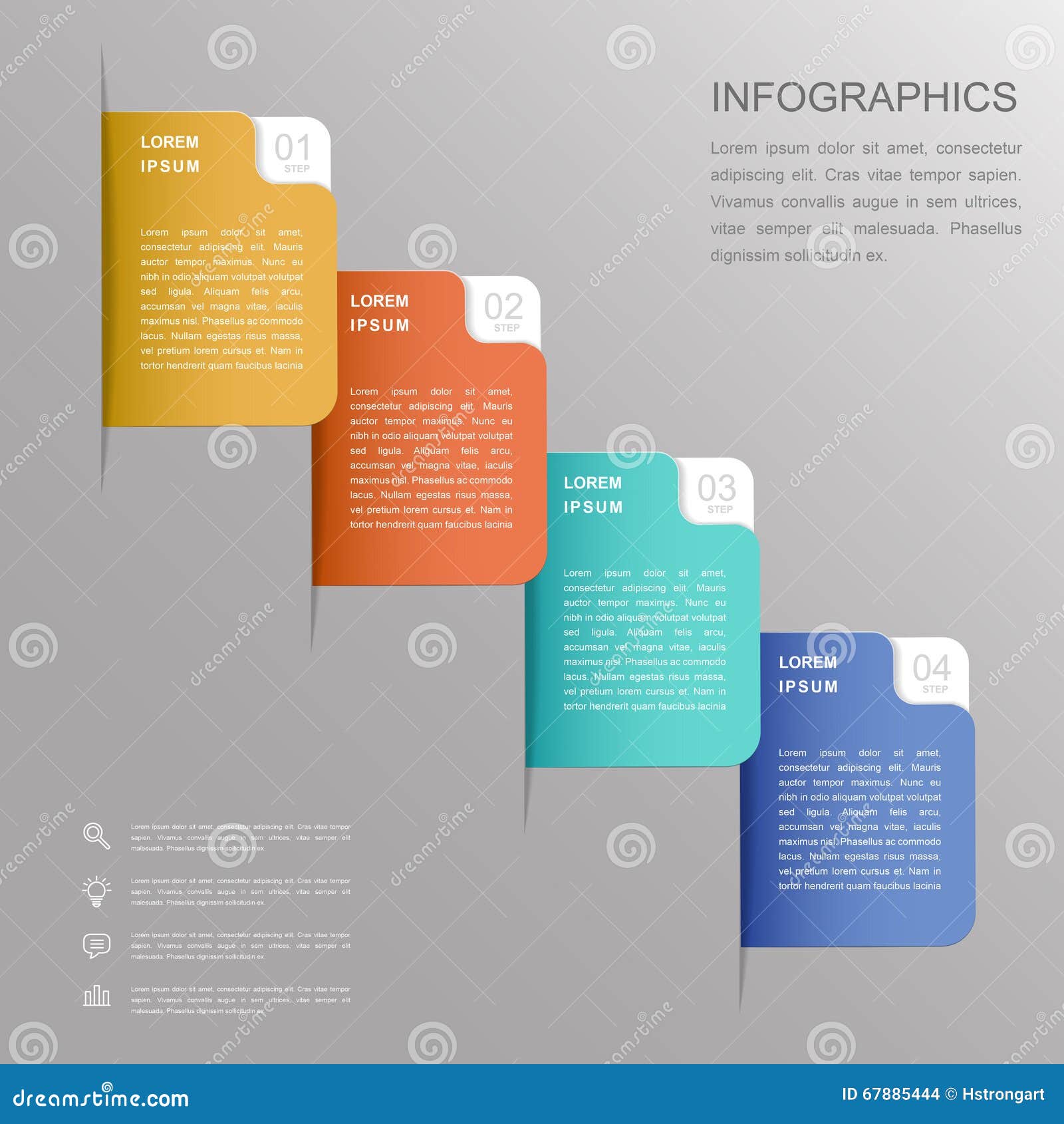 Contemporary Infographic Design Stock Illustration - Illustration of ...
