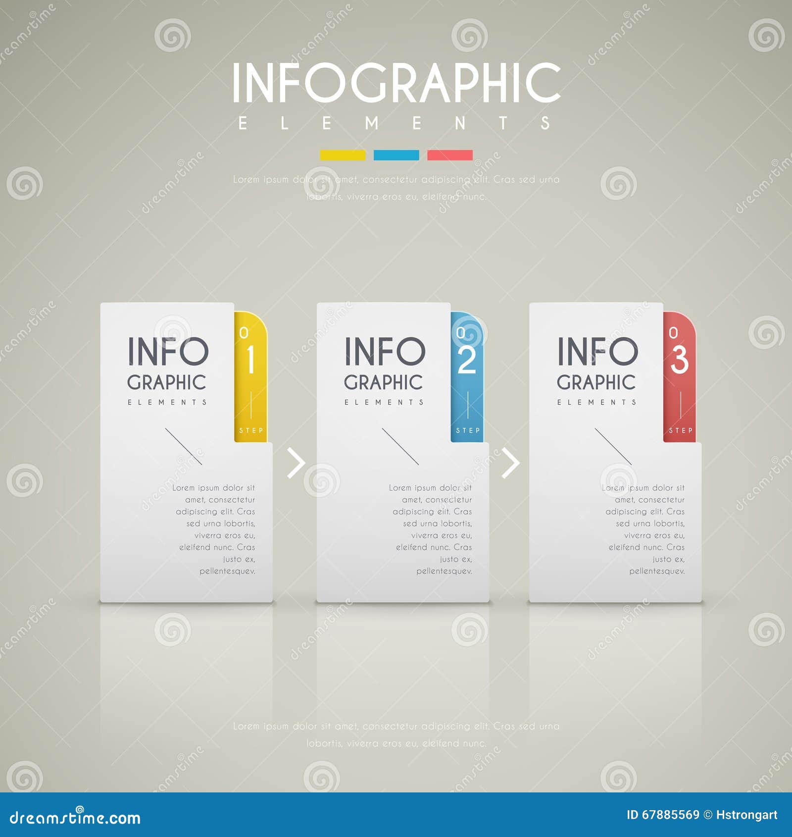 Contemporary Infographic Design Stock Illustration - Illustration of ...