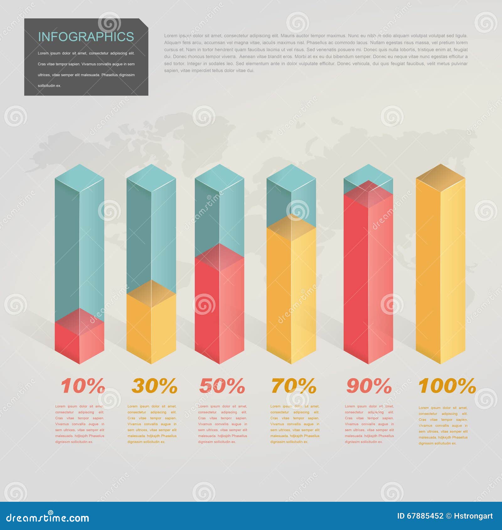 Contemporary Infographic Design Stock Illustration - Illustration of ...