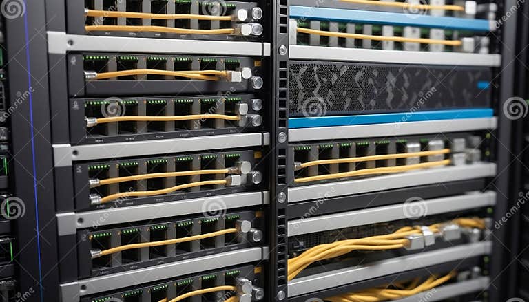 Contemporary Internet Content Hosting Platform with Rack Housing for ...