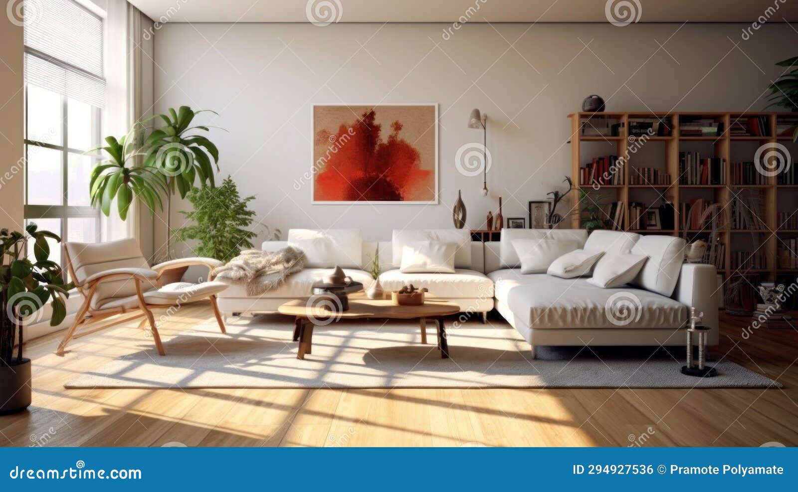 Contemporary Living Room, Modern Interior Design Background Stock Photo ...