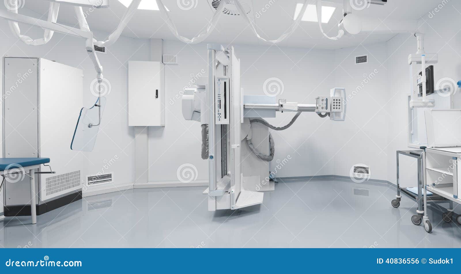 Contemporary X-ray room stock photo. Image of procedure - 40836556