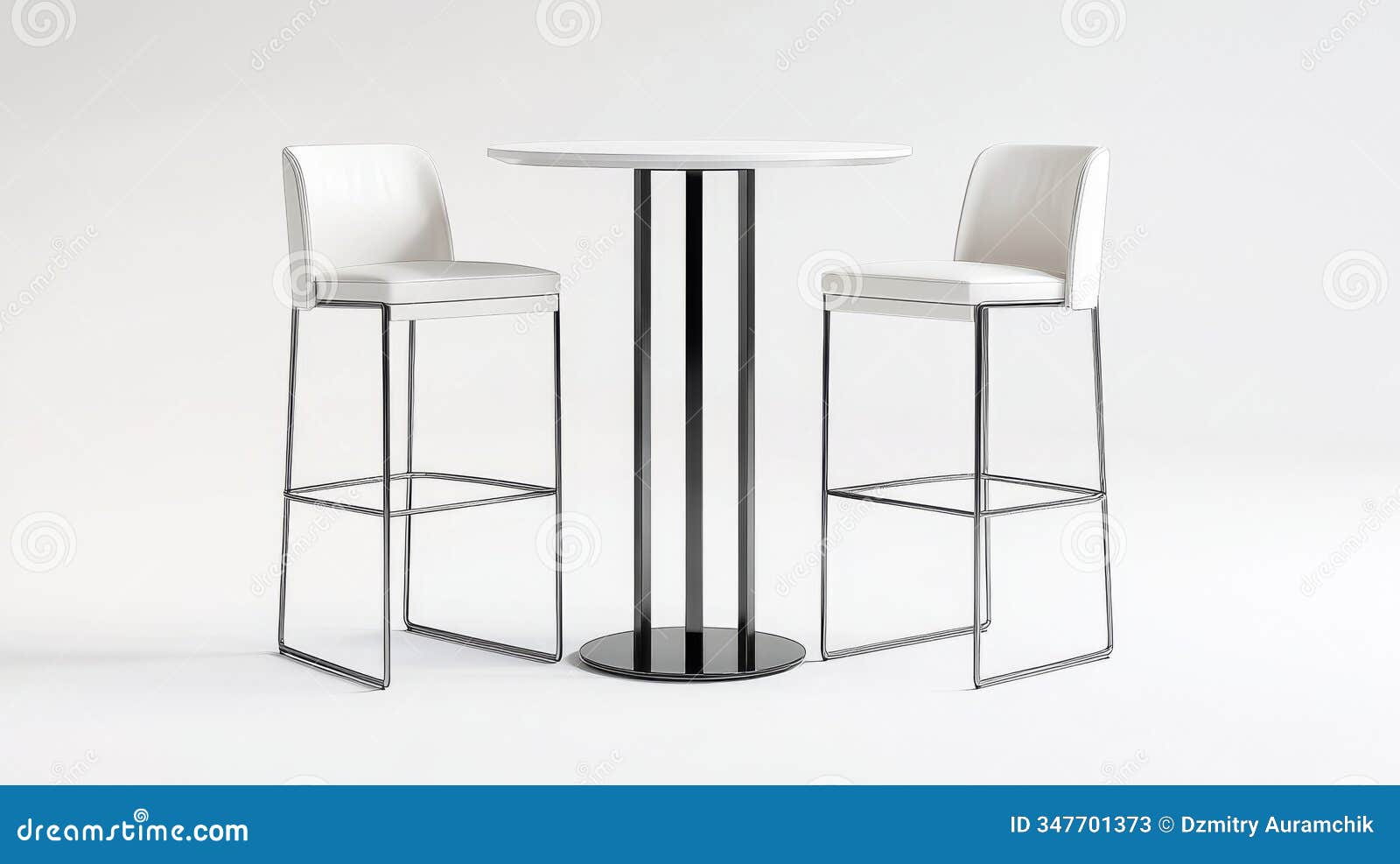 This is a Contemporary Realistic Depiction of an Unoccupied Booth ...