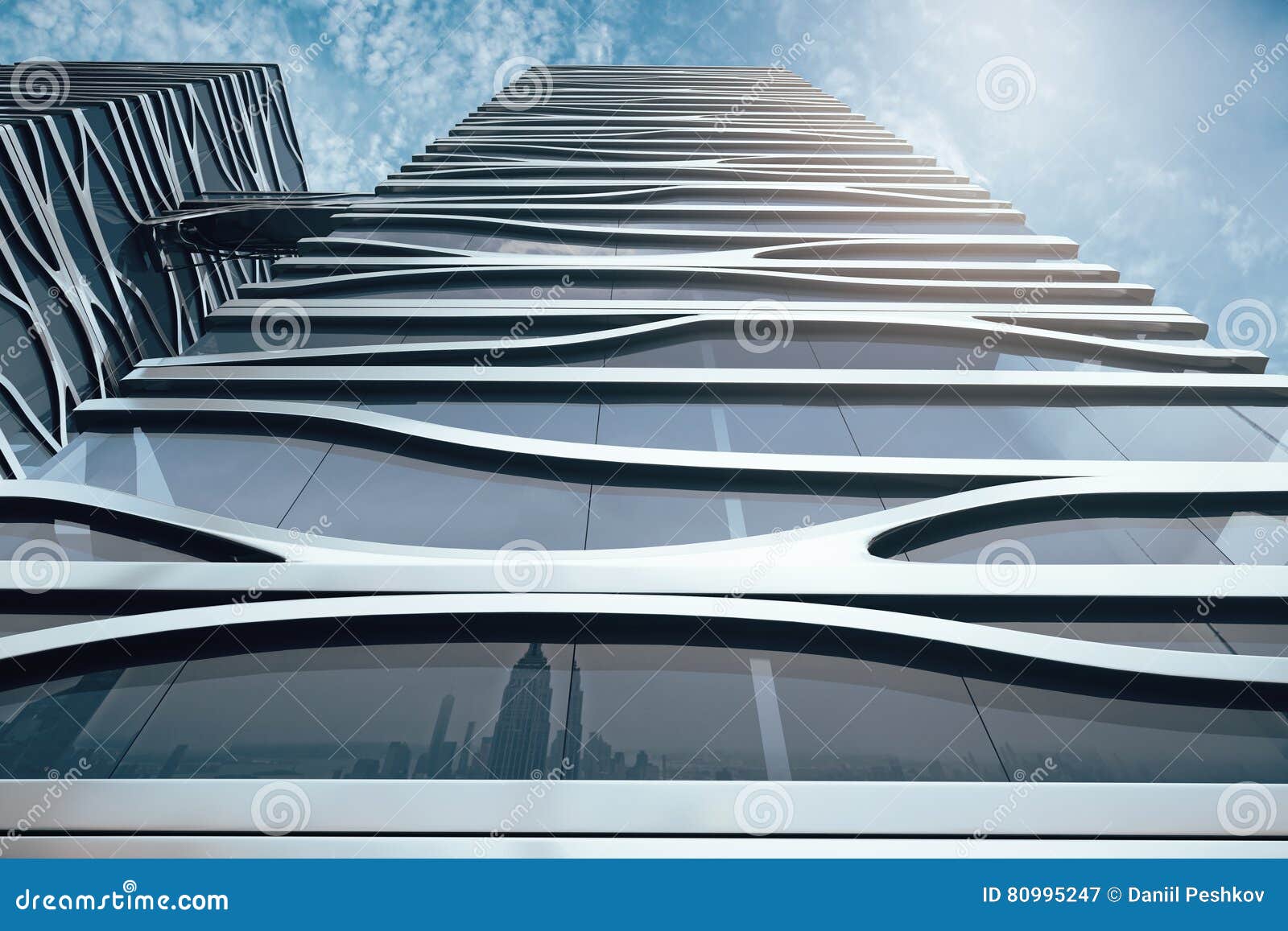 Skyscraper Close Up Sketches Vector Illustration | CartoonDealer.com ...