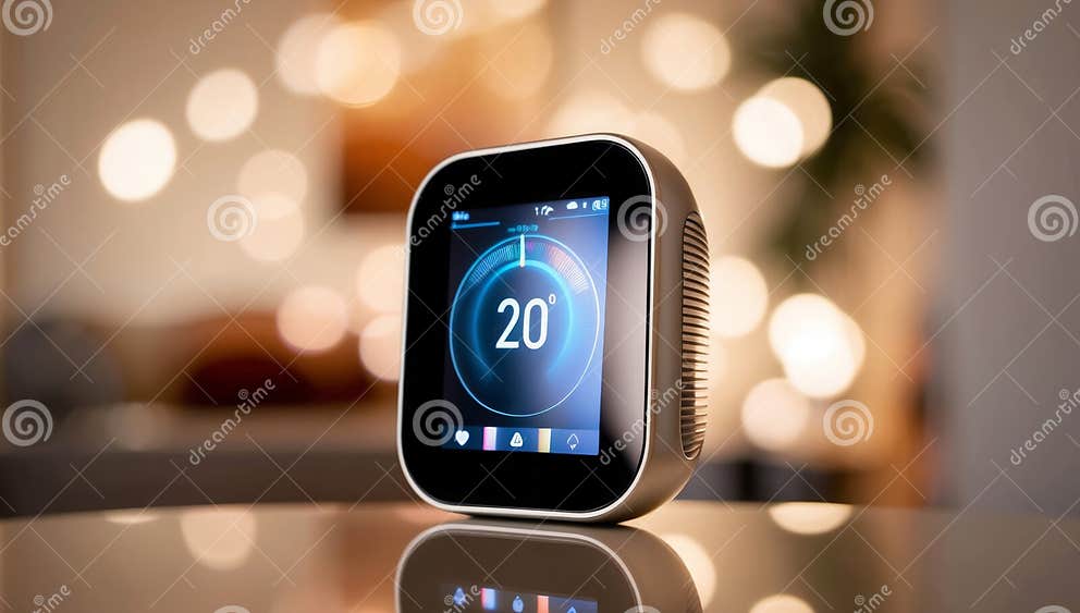 Contemporary Smart Home System, with a Sleek and Modern Interface Stock ...