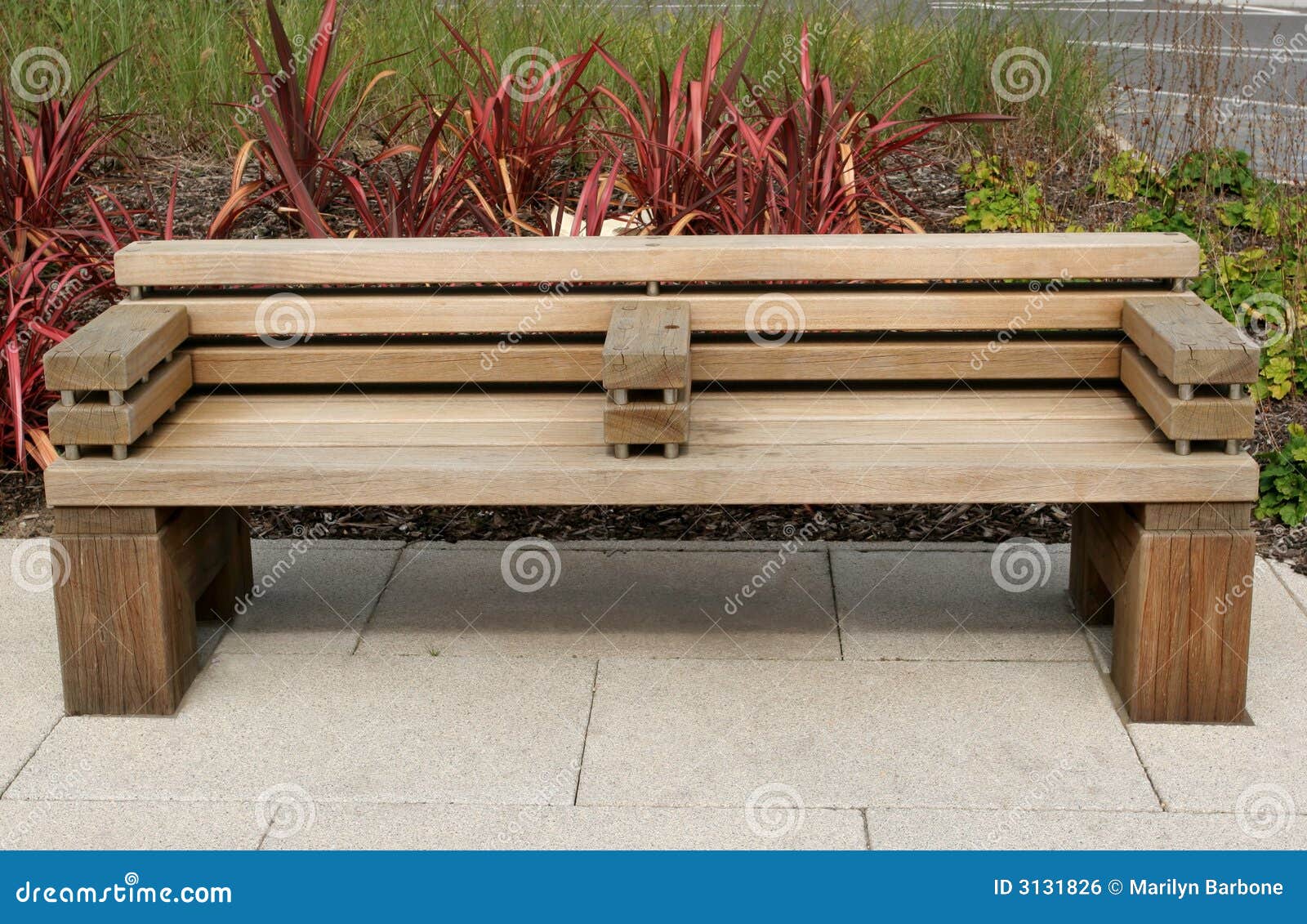 Contemporary Styled Bench stock photo. Image of craftmanship - 3131826