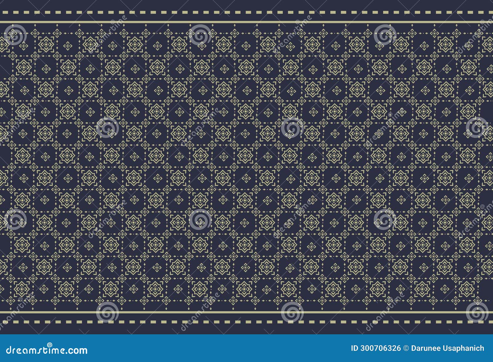 Contemporary Thai Fabric Patterns that Use Mostly Squares with Square ...