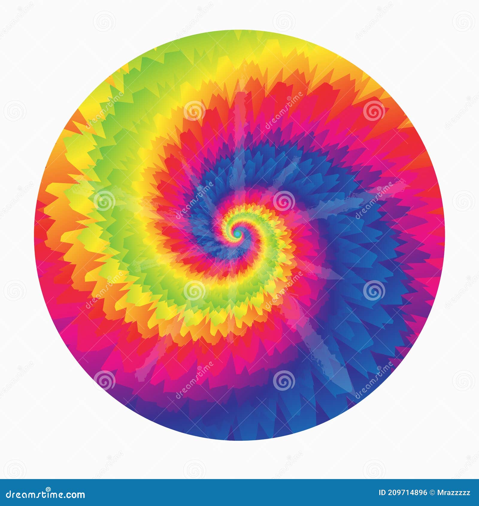 Contemporary tie dye stock vector. Illustration of concepts - 209714896