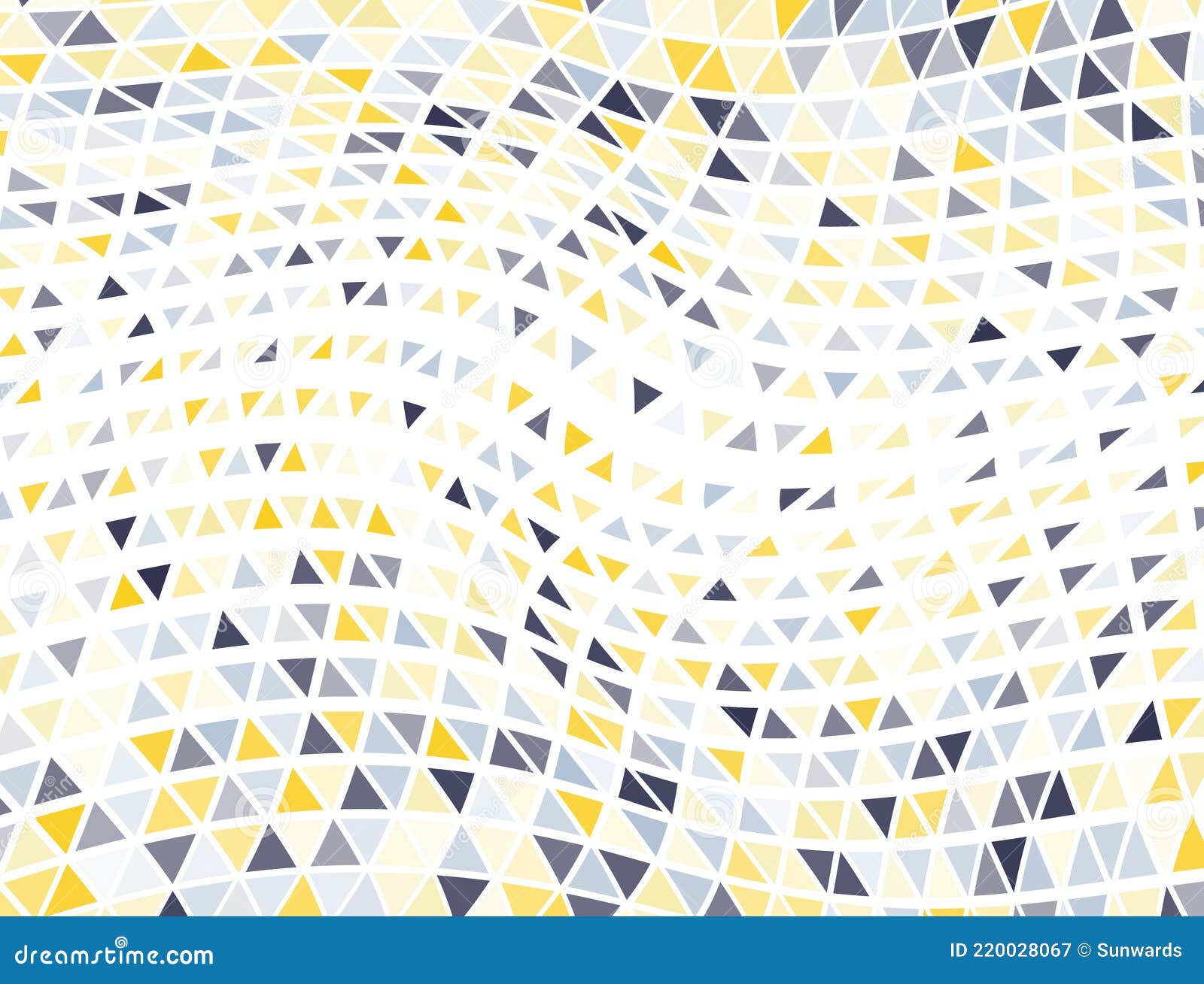 Contemporary Triangles Halftone Pattern. Triangular Fade Elements Cover ...