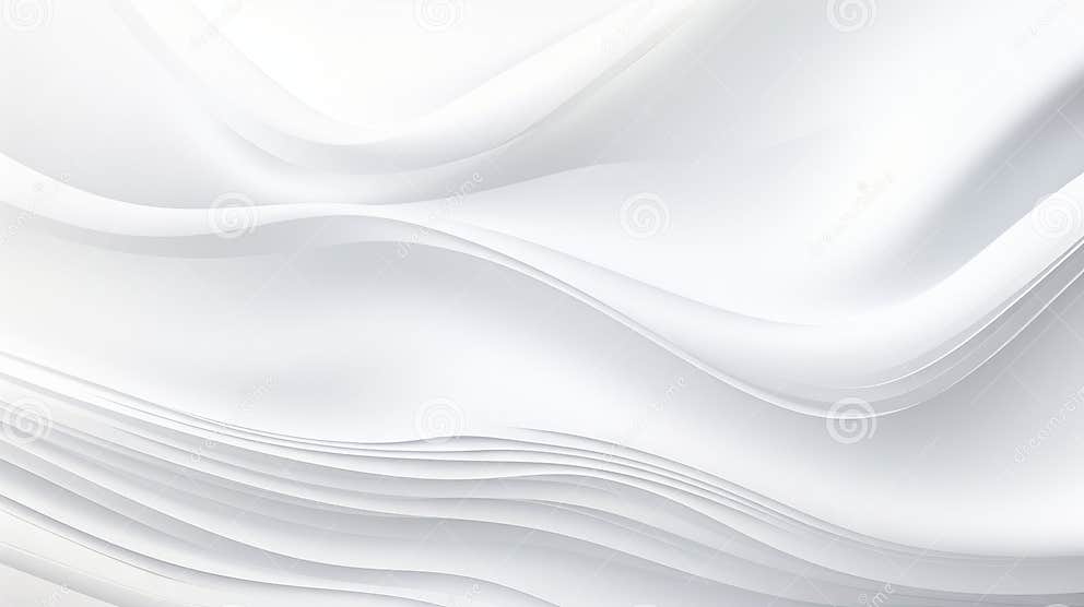 Contemporary White Abstract Backdrop Stock Illustration - Illustration ...