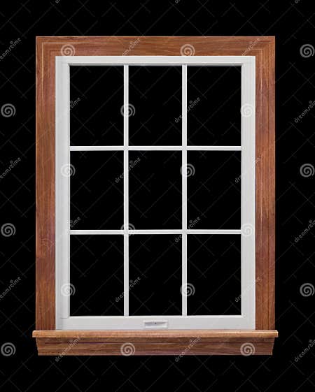 Contemporary Window Frame stock image. Image of trim, modern - 4547307