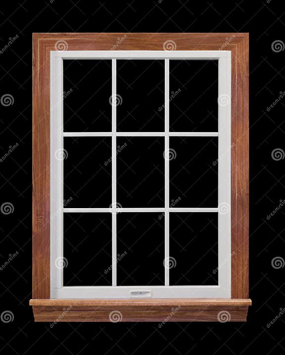 Contemporary Window Frame stock image. Image of trim, modern - 4547307