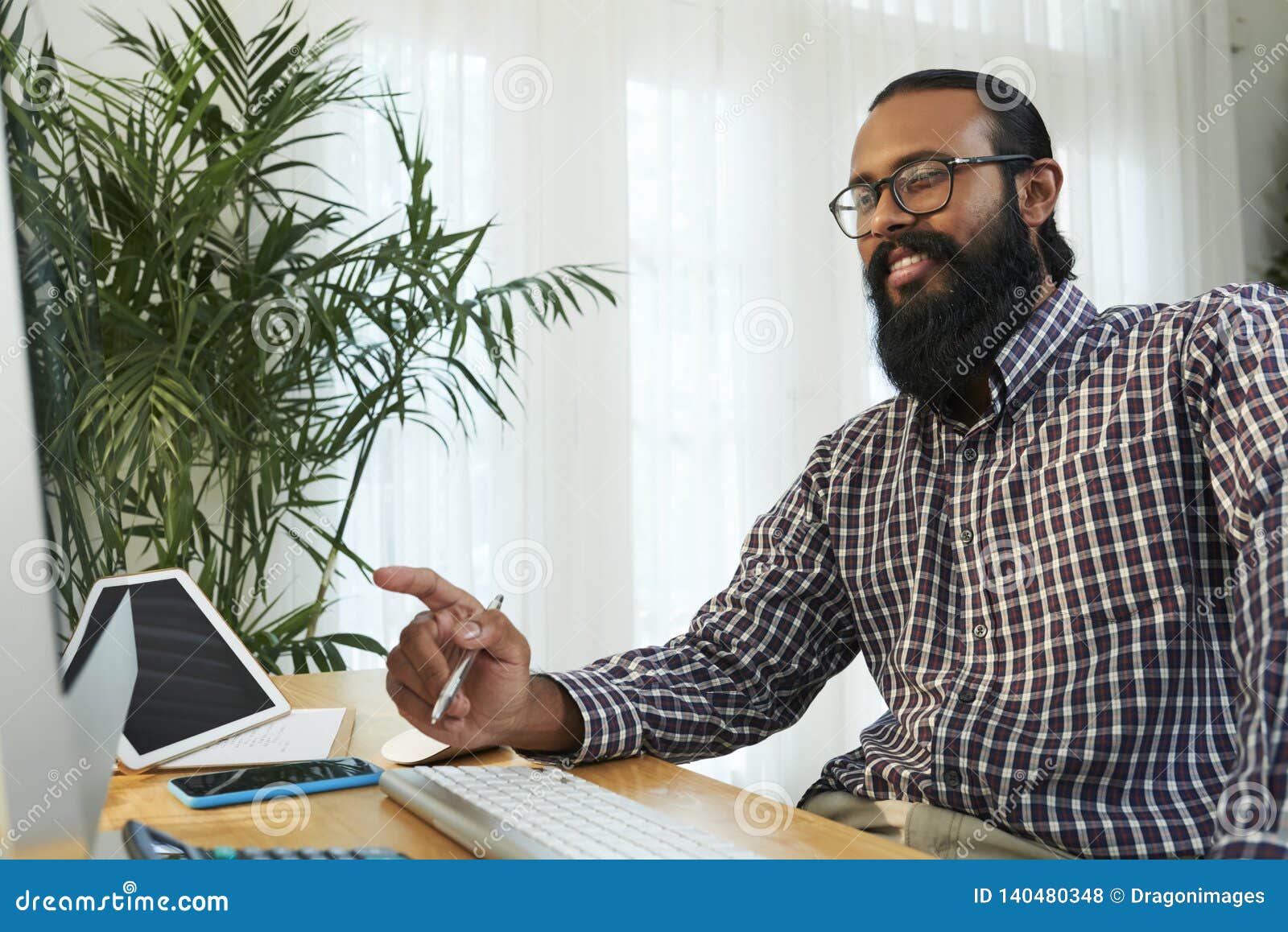 Working with data stock photo. Image of itsupport, analyst - 140480348