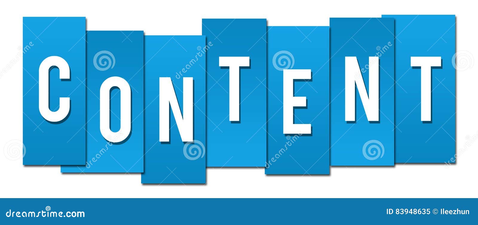 Content Blue Stripes stock illustration. Illustration of advertising ...