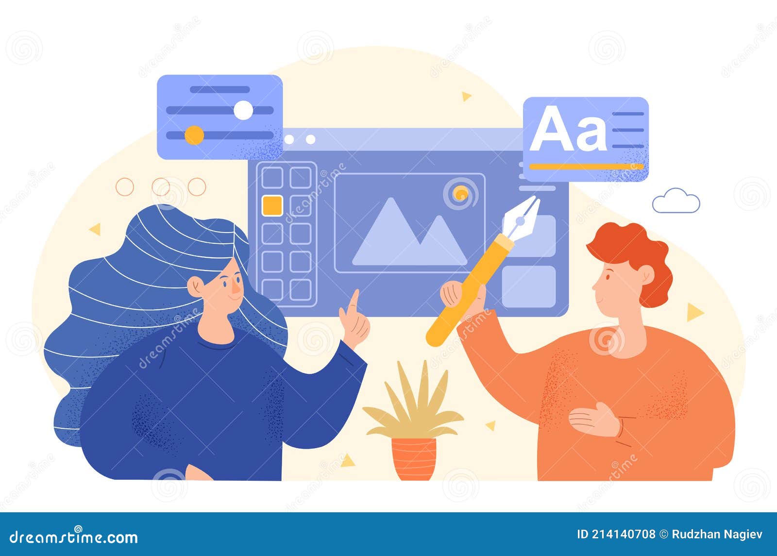 Content for Online Training Courses, E-learning Stock Vector ...