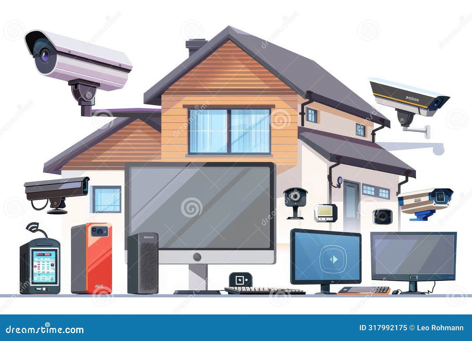 Content Creation for Video Surveillance Utilizes Distant Management ...