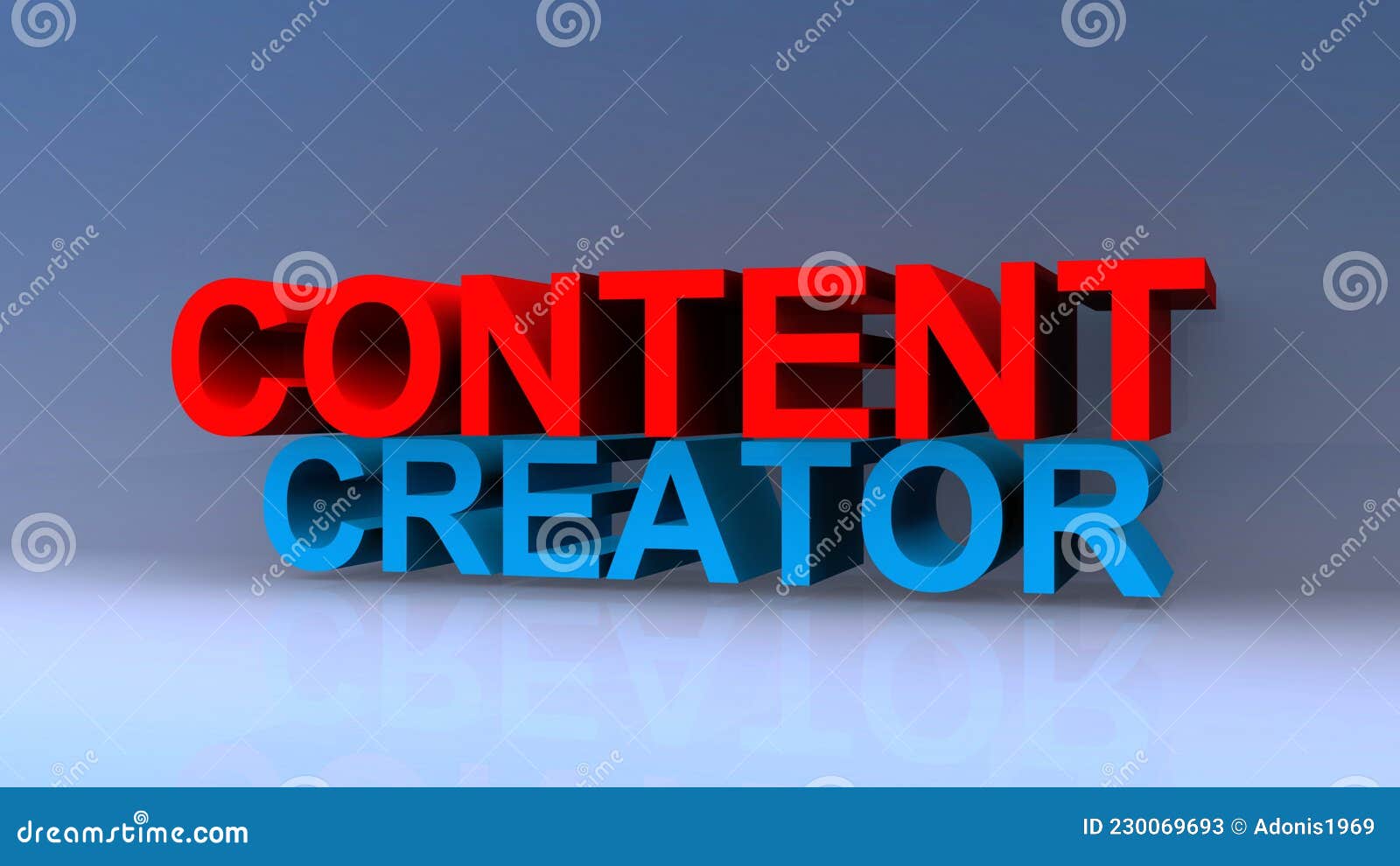 Content Creator Web Banner Template Cartoon Vector | CartoonDealer.com ...