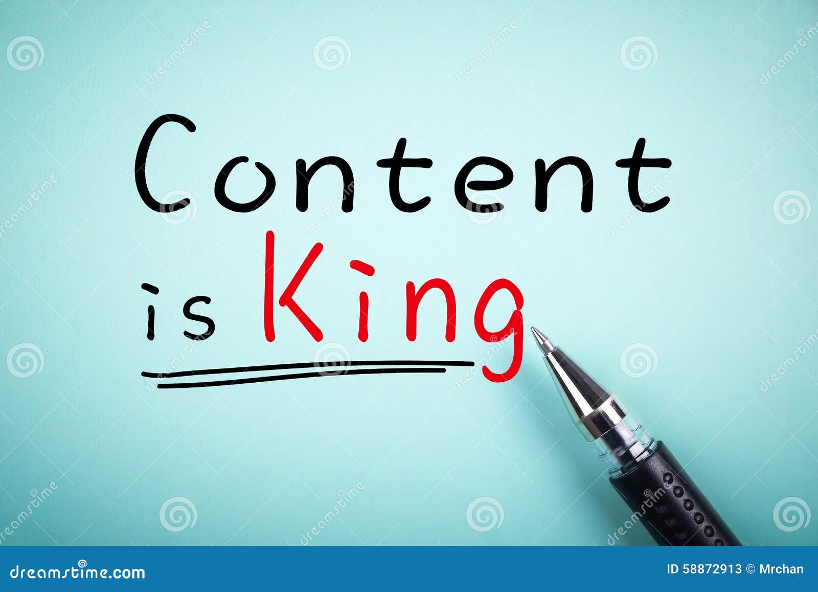 Content is King stock image. Image of inbound, email - 58872913